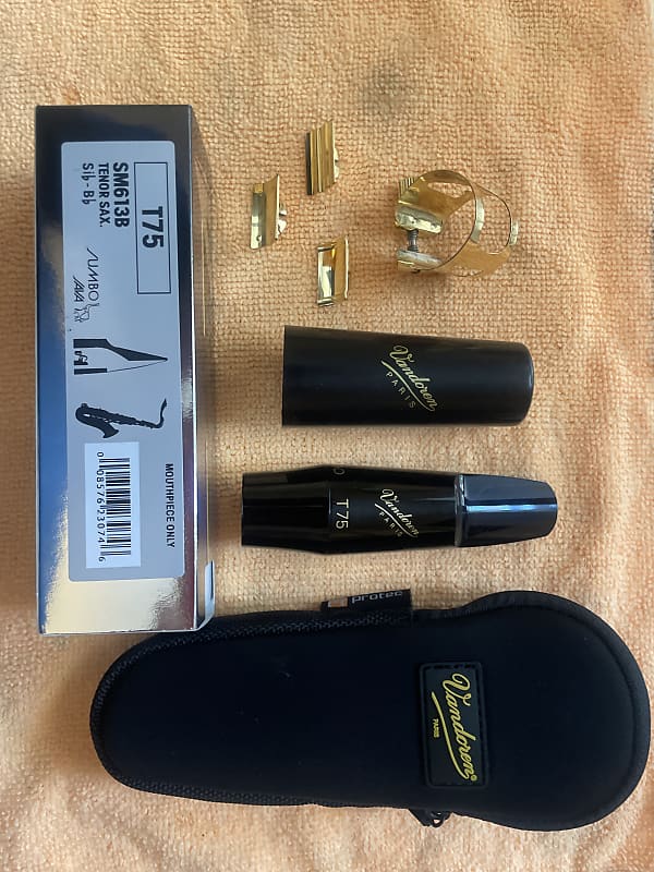 Vandoren Tenor Saxophone Mouthpiece Jumbo Java T75 2022 Black | Reverb