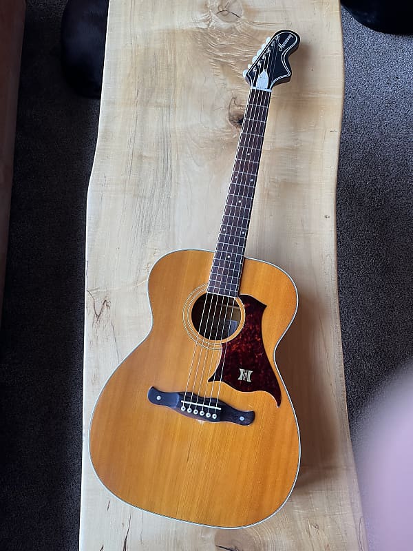 1969 Harmony H168 X-Braced “Resto-Mod” with neck reset | Reverb