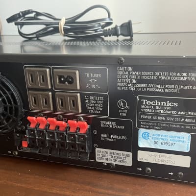 Technics Stereo Integrated Amplifier SU-G91 Japan | Reverb