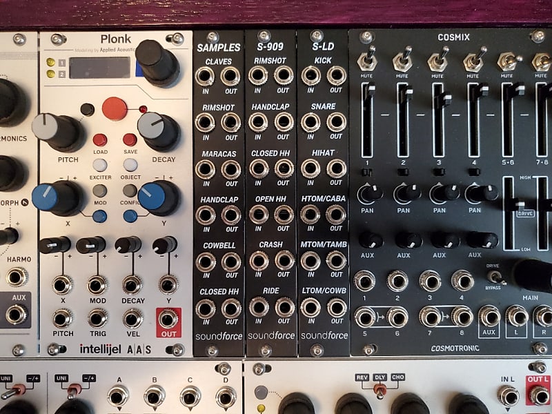 Lot of 3 SoundForce Eurorack Drum Modules - Samples, S-909, | Reverb