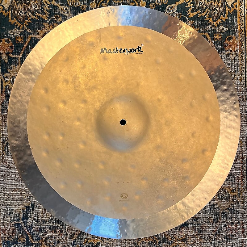 DEEP HAMMERED MASTERWORK CUSTOM 22” PAPER THIN Crash Ride | Reverb