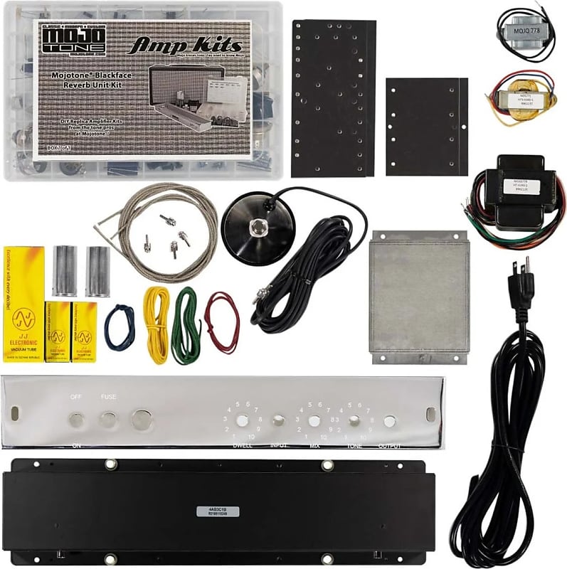 Blackface 6G15 Reverb Unit Guitar Tube Amp Kit | Reverb