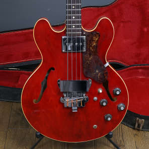 Epiphone Rivoli Rivoli 2 Bass 1967 Cherry | Reverb