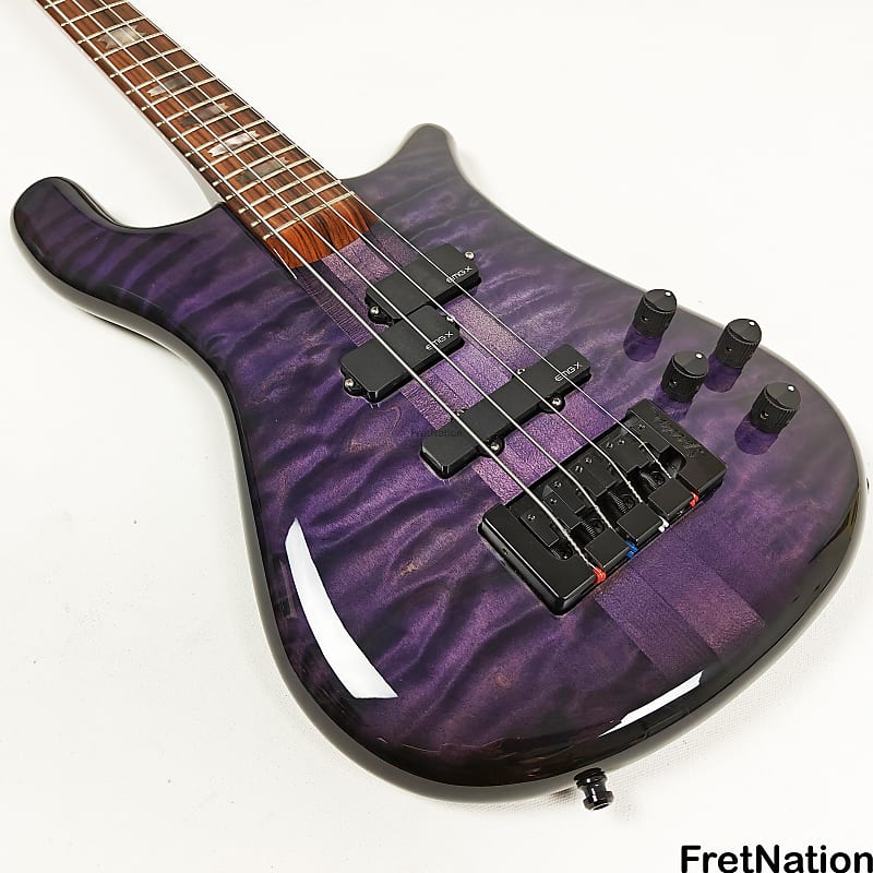 Spector USA NS-2DW 4-String Bass Nightshade Dark Purple 1.5" | Reverb