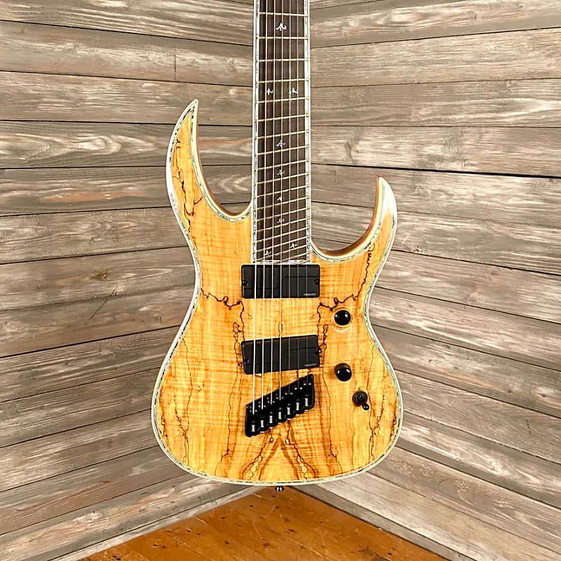 BC Rich Shredzilla 7 prophecy Electric Guitar Spalted Maple | Reverb