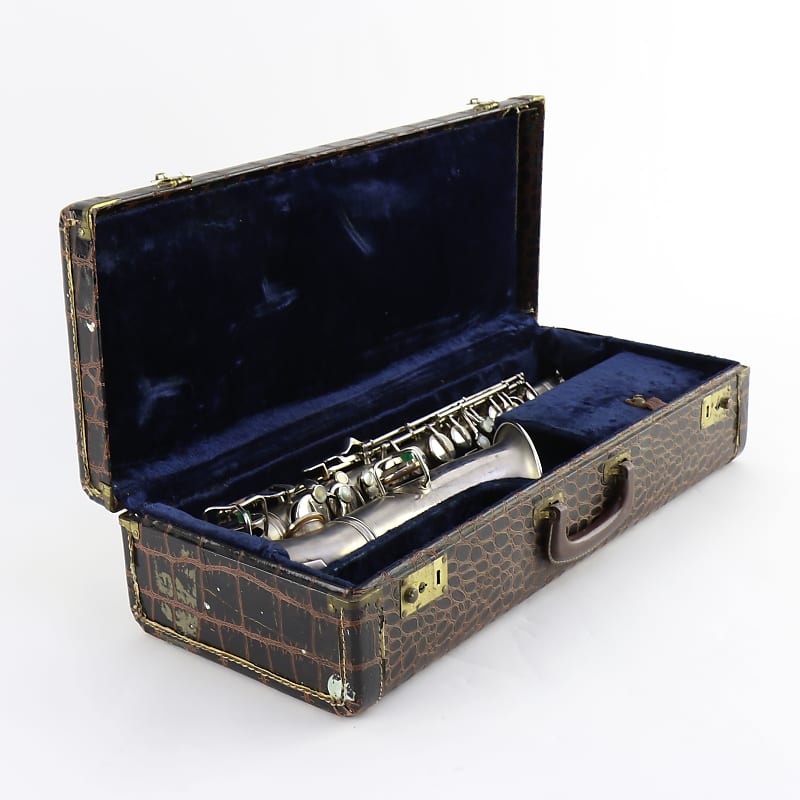 Conn Transitional Alto Saxophone 1930 Silver Plated | Reverb
