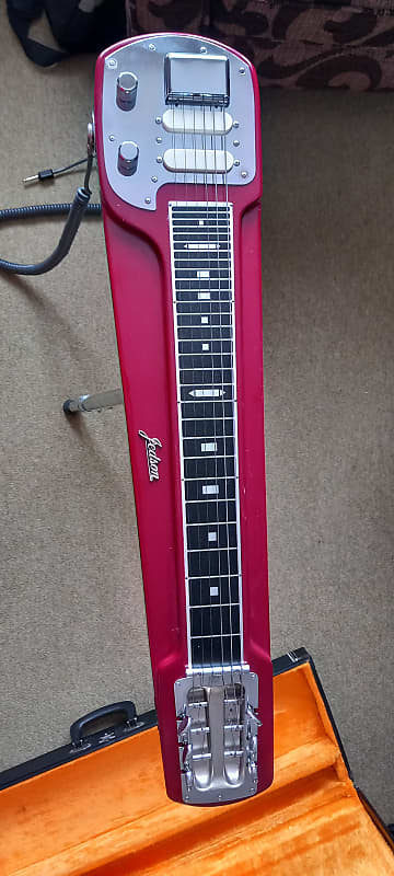 Jedson Lap steel guitar 1974 - Dark cherry red | Reverb