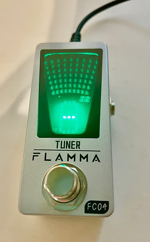 Flamma FC04 CHROMATIC TUNER 2022 - SILVER | Reverb