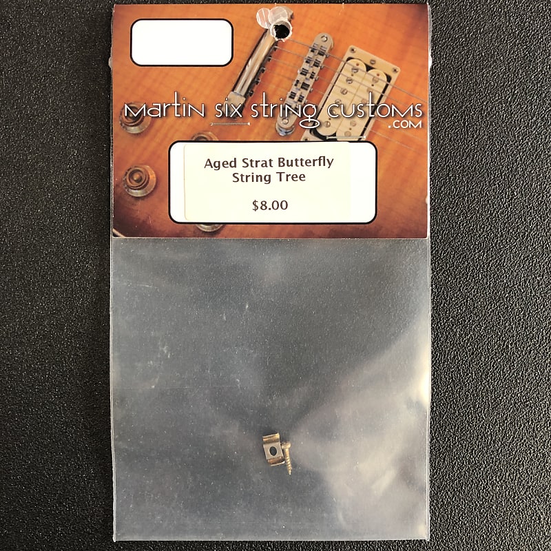 Martin Six String Customs Aged Strat Butterfly String Tree | Reverb