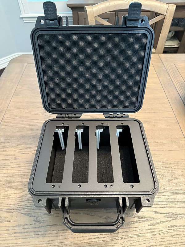 Burns Delta Model 4 Slot Case, Black, Synergy MTS Egnator | Reverb