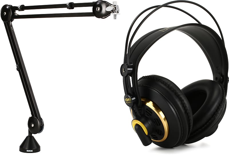 Rode PSA1 Desk-mounted Broadcast Microphone Boom Arm Bundle | Reverb