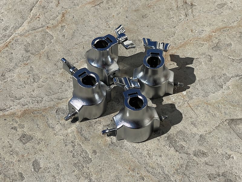 Set of 4 DW 1.5"-3/4" Tube Top Cymbal Adapter with Sleeve | Reverb