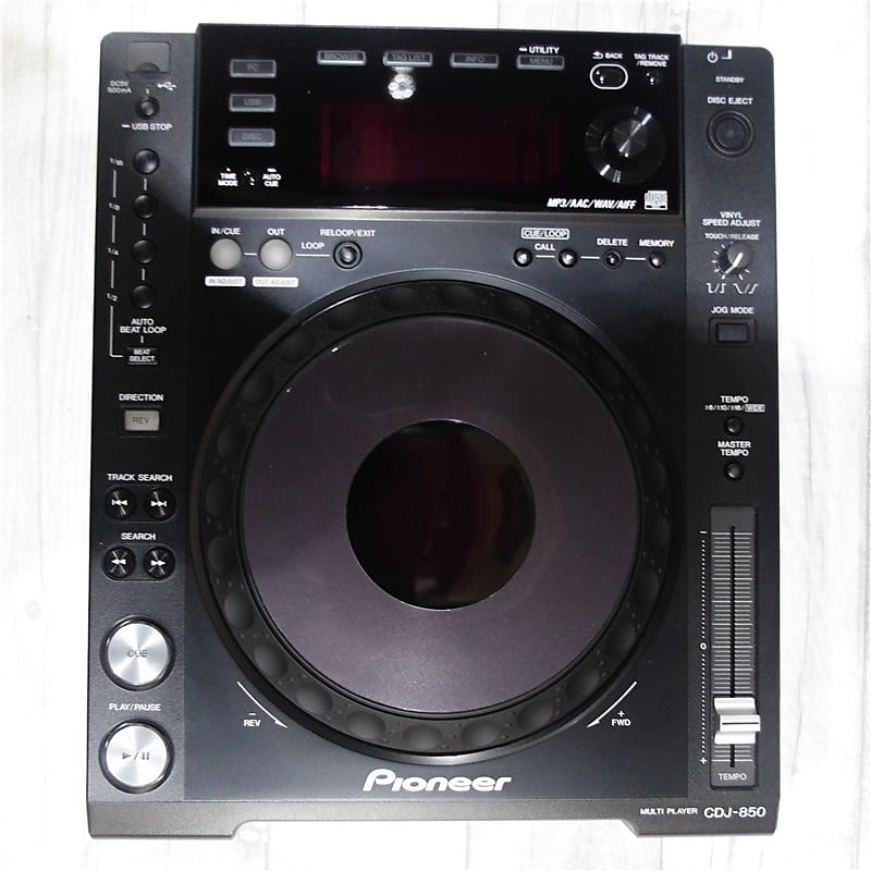 Pioneer DJ CDJ-850-K DJ Multi-Player Second-Hand | Reverb