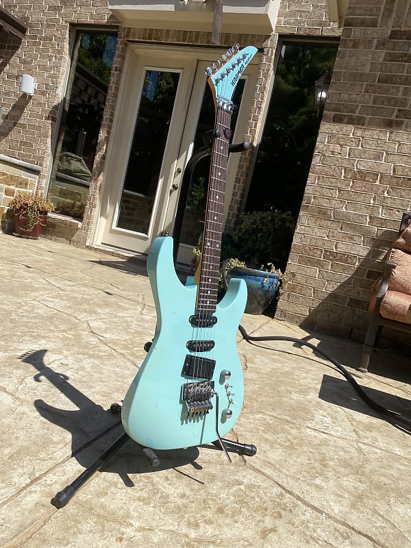 Kramer Focus 6000 1984-86 - Powder Blue | Reverb
