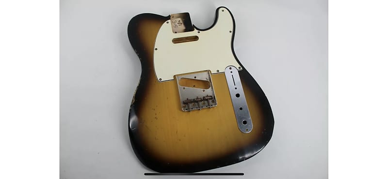 MJT Telecaster body 3lbs 5oz 2022 Tobacco Burst | Reverb
