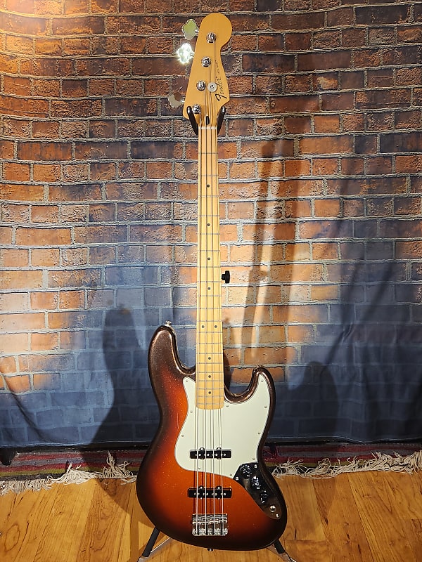 Fender 2011 Player Jazz Bass Copper Sunburst-Cool Color | Reverb