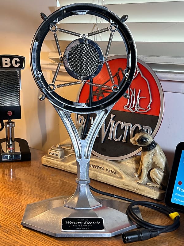 Custom 1930's Style Western Electric Ring Microphone, modern | Reverb