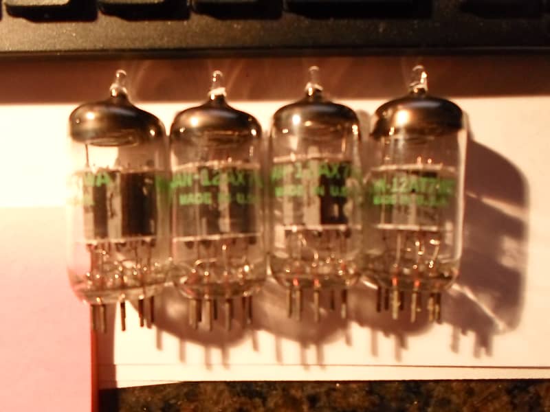 Trio GE JAN 12ax7WA 12AX7 and 12AT7 Fender Bassman 7025 GE | Reverb