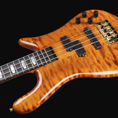 Spector Euro 4 LX Doug Wimbish Amber Stain Gloss 4 String | Reverb