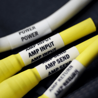 Pedal Python™ Pre-Printed Cable Labels (Sheet of 16) for FX | Reverb