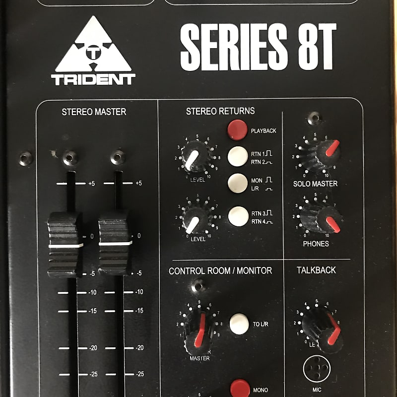 Trident Series 8T 16 channel vintage british analog mixer | Reverb