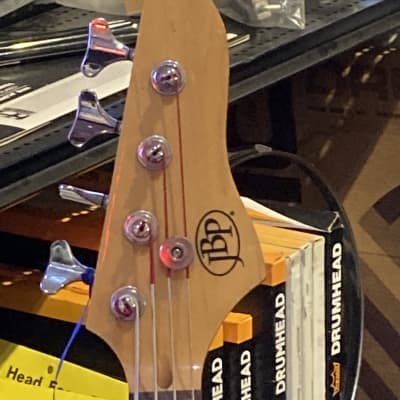 JBP 4 string electric bass Red | Reverb