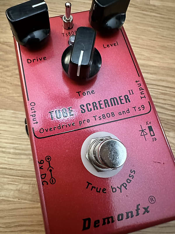 Demon FX Tube Screamer II 2022 - Red | Reverb