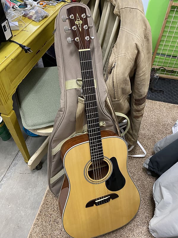 Alvarez 6-String Acoustic Electric RD9VP Spruce Top Natural | Reverb