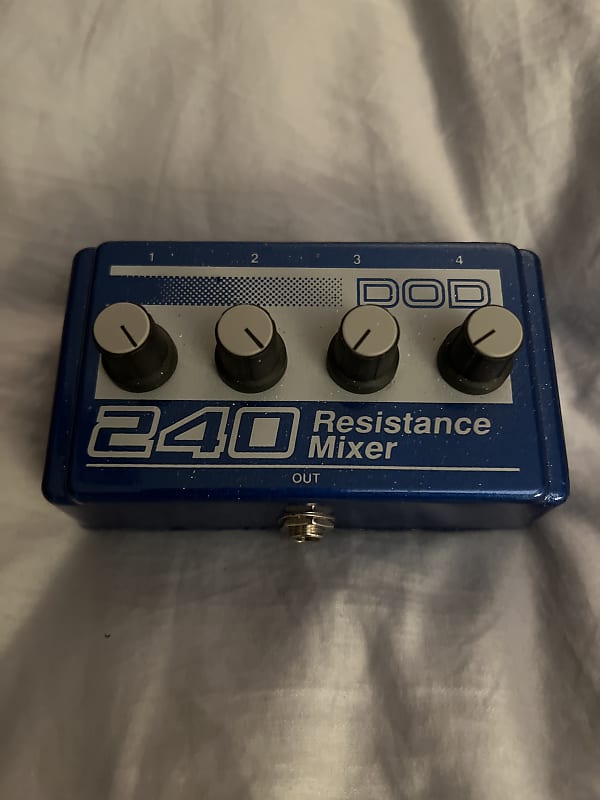 DOD Electronics Corporation 240 Resistance Muxer 1991 Blue | Reverb