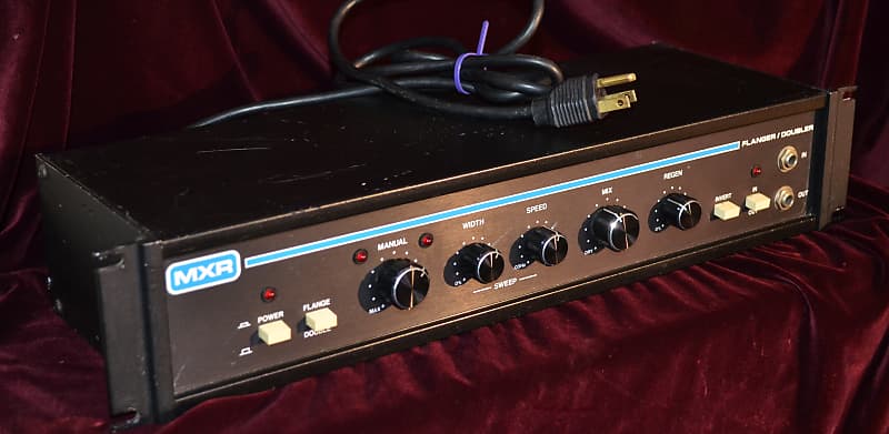 MXR Vintage Model 126 Rack Mount Flanger Doubler Clean! | Reverb