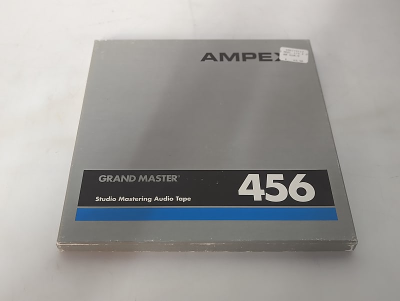 NOS AMPEX 456 Grand Master Metal Reel to Reel 1/4" x 10.5" | Reverb