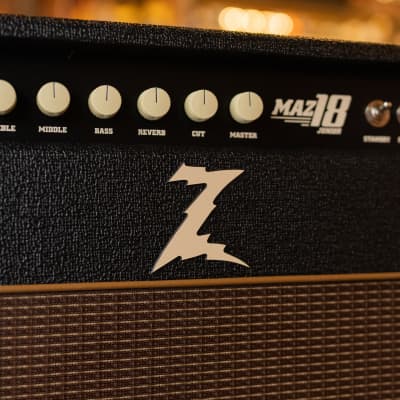 Dr. Z Maz 18 Jr. MKII 1x12LT w/ Reverb - Black/Oxblood | Reverb