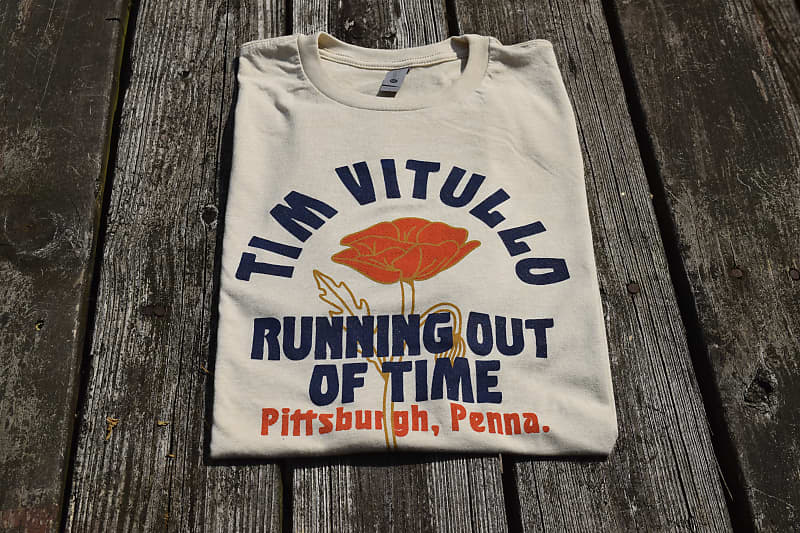 Retro Logo Cream T-Shirt - Size XL | Reverb