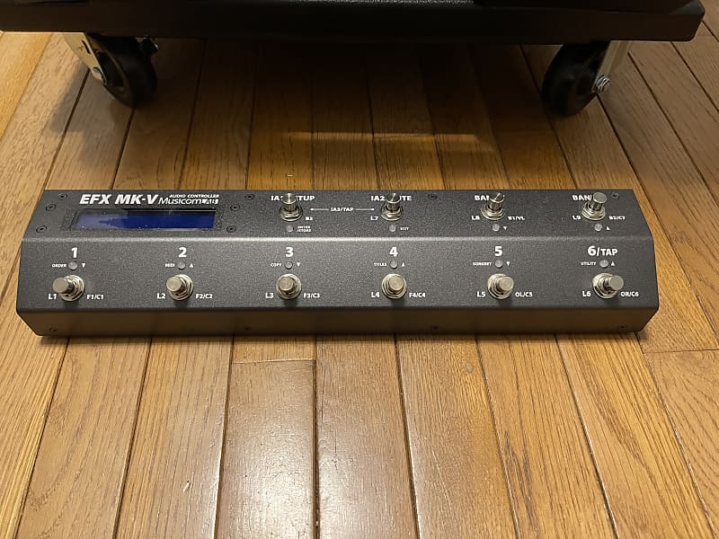 MusicomLab EFX MK-V Audio Controller Loop Switcher MIDI | Reverb