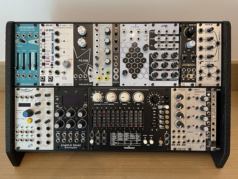 Erica Synths Modular Case Filled With Modules | Reverb