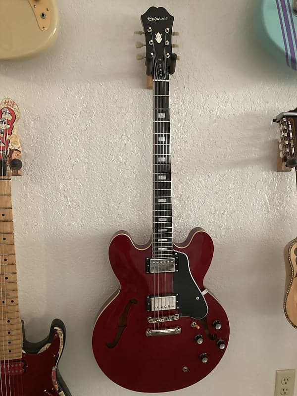 Epiphone 335 Pro -- Upgraded! | Reverb