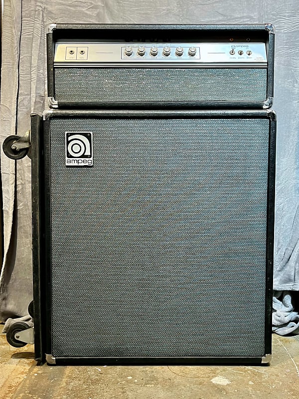1973 Ampeg V4 Half Stack. Totally Complete and in Great | Reverb