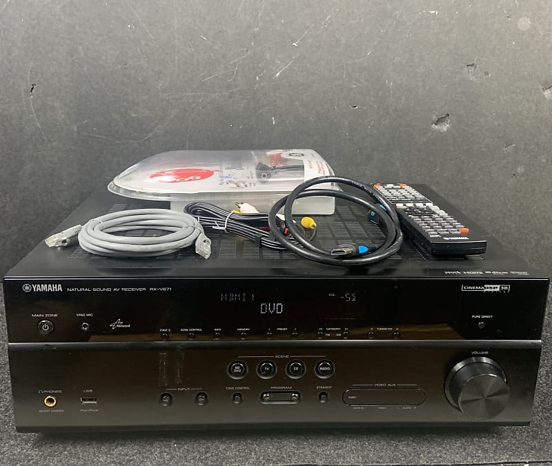 Yamaha RX-V671 Natural Sound Home Theater AV HDMI Stereo 7.1 | Reverb