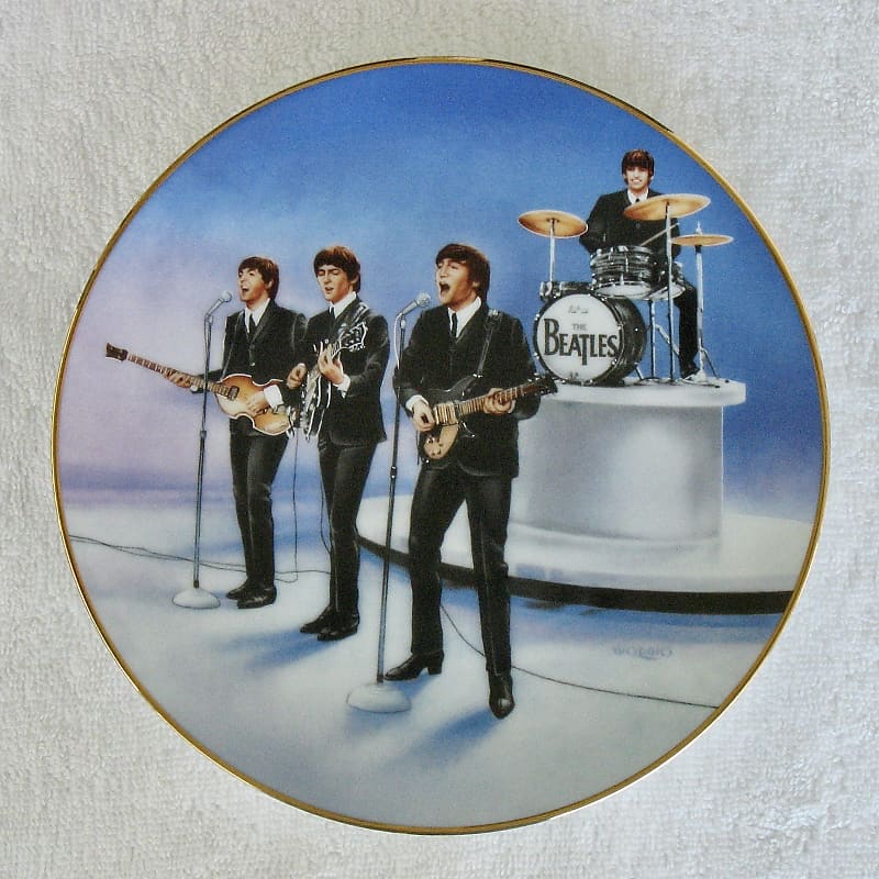 Apple Beatles Collectable Plate 1991 | Reverb