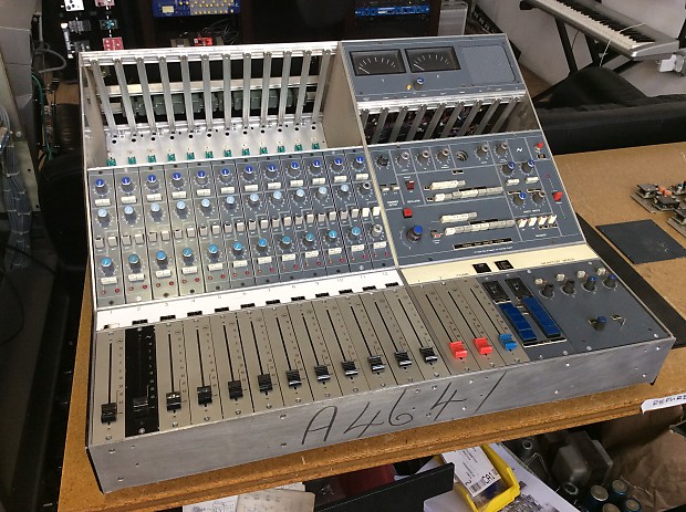 Neve Melbourn raw console frame RAF grey later model | Reverb