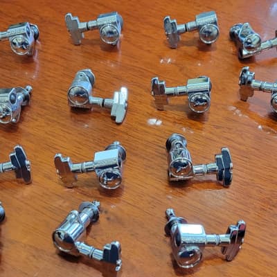 Grover Imperial rotomatic tuner lot chrome | Reverb