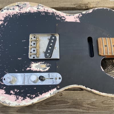 Heavy Relic Nitro Telecaster body | Reverb