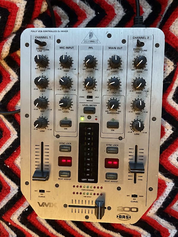 Behringer DJ Mixer Vmx200 2000's - Silver | Reverb