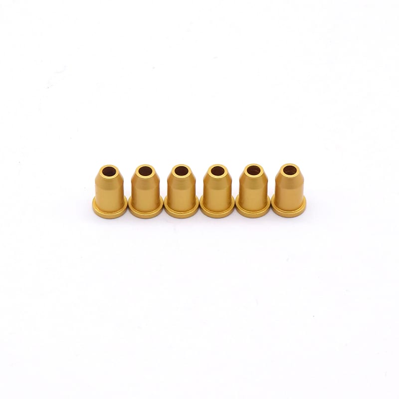 KD By AxLabs String-Through Bullet Ferrules - Satin gold | Reverb