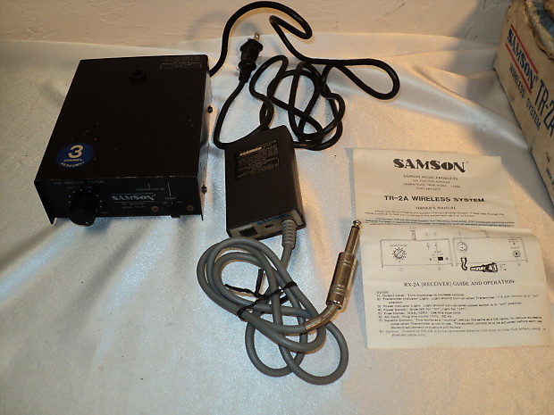 Samson TR-2A Wireless Guitar System Channel 3 VHF 49.860 MHz | Reverb