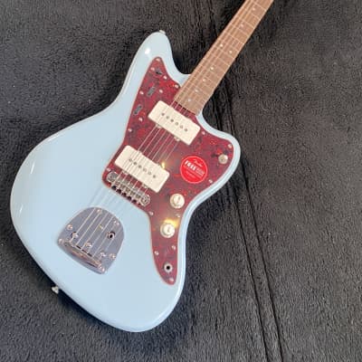 Fender VM Jazzmaster Sonic Blue with Matching Headstock | Reverb