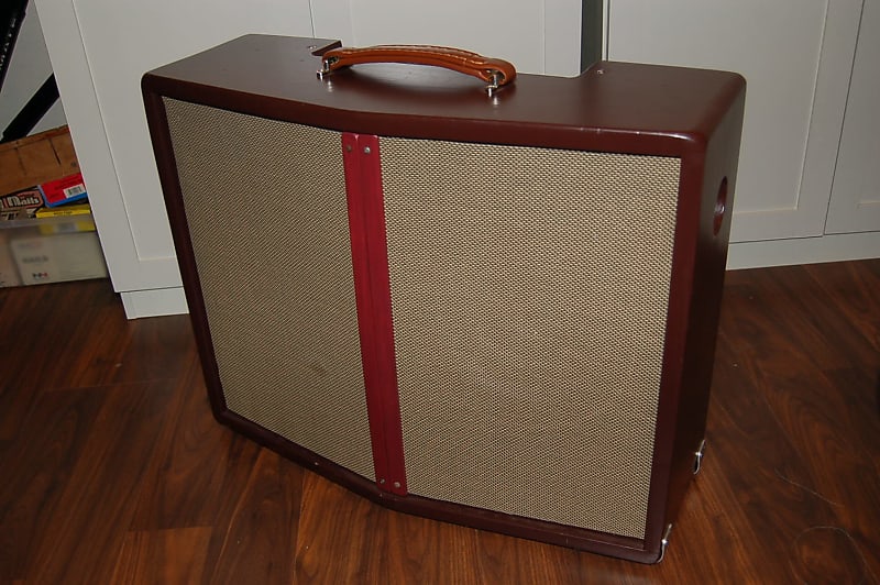 Custom V-Front 2-10" cabinet w/cover for 5E3 Tweed Deluxe | Reverb