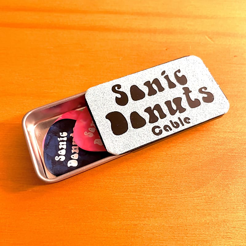 Sonic Donuts Cable Pick Tin 2022 | Reverb Canada