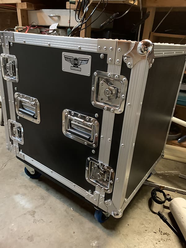 EWI Tourcase 12U Heavy Duty Amplifier Rack Case w/ Casters | Reverb