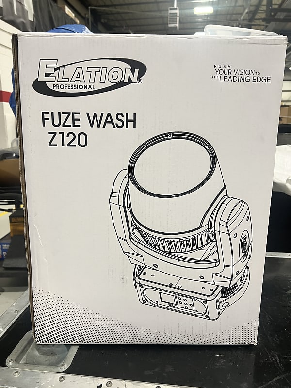 Elation Fuze Wash Z120 2020s - Black | Reverb